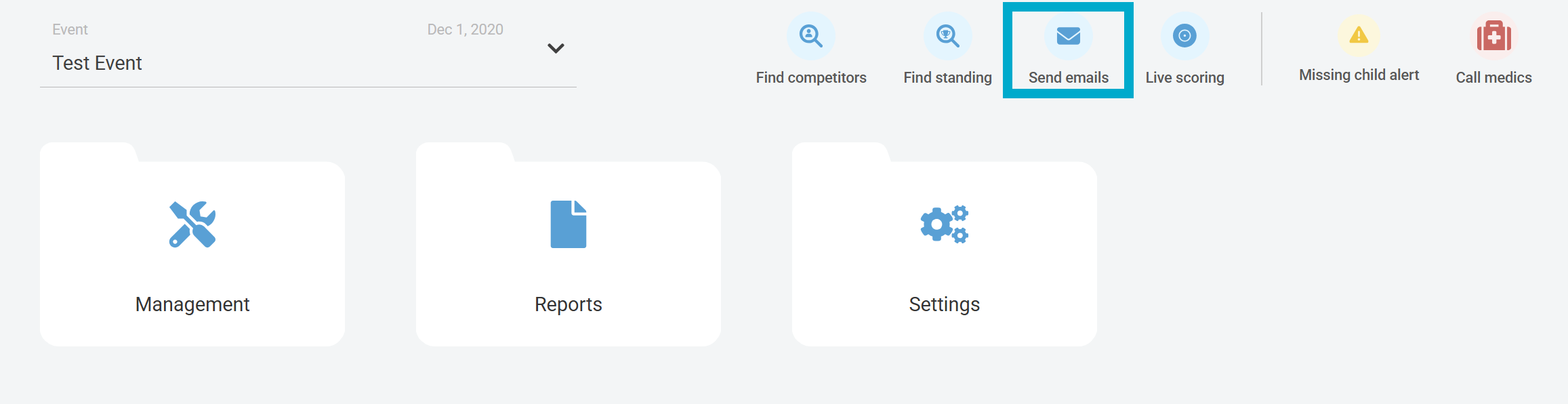 How to send emails to registered athletes (for promoters) – Uventex Labs